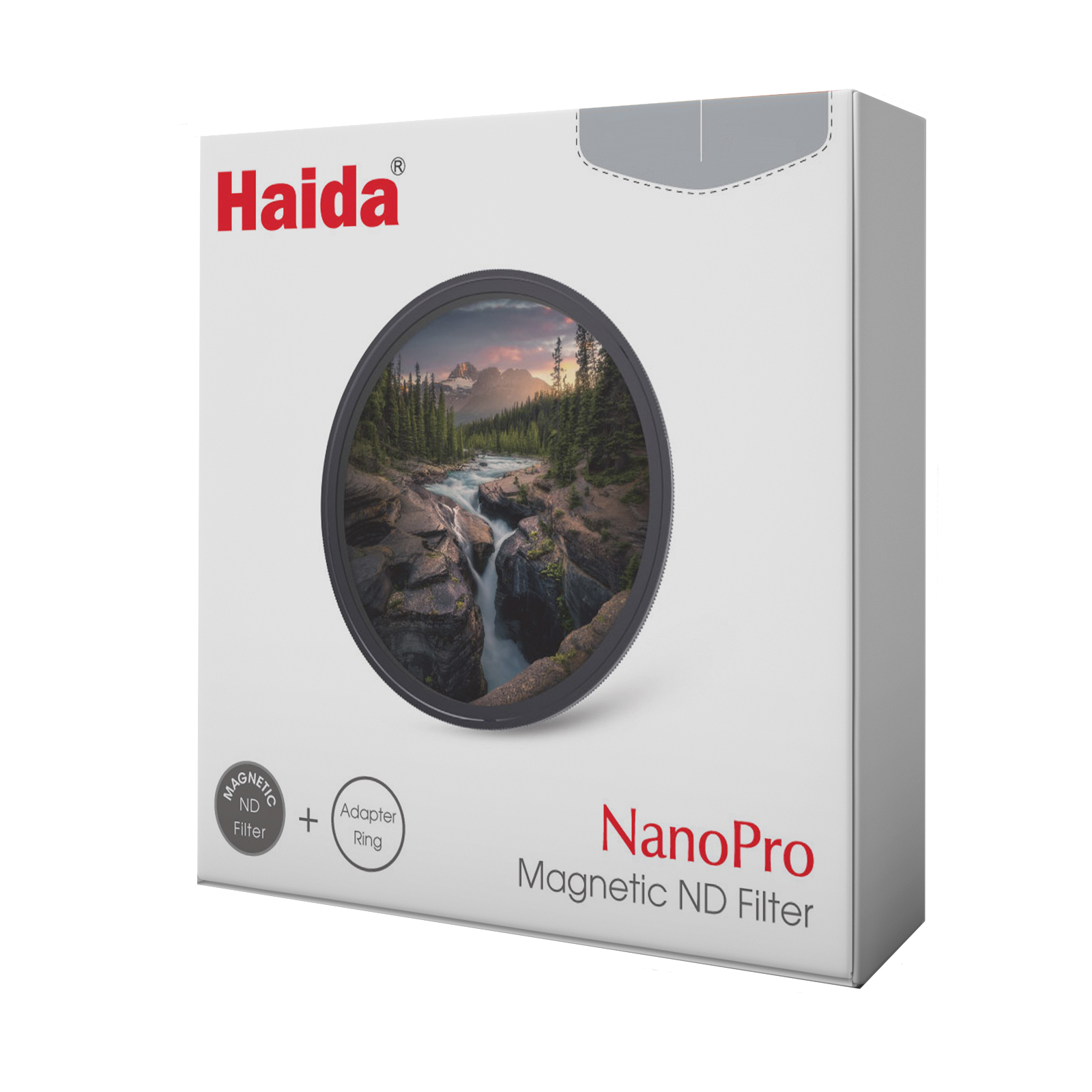 Haida NanoPro 82mm Magnetic ND 3.0 1000x Filter With Adapter Ring